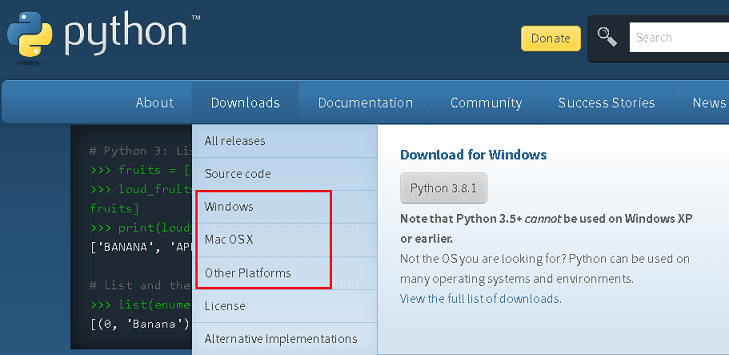 파이썬 다운로드 및 설치 & 환경변수 설정 - 도라가이드